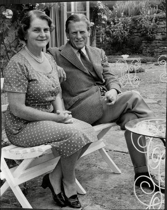 Sir John Harding Lord Harding Wife Editorial Stock Photo - Stock Image ...