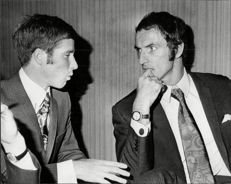 Wolverhampton Wanderers Footballer Derek Dougan Right Editorial Stock ...