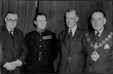 Sir John Harding Lord Harding Lr Editorial Stock Photo - Stock Image ...