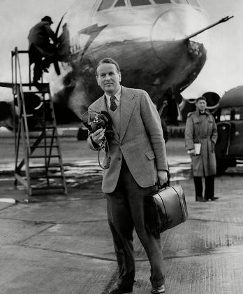 Group Captain John Cunningham Test Pilot Editorial Stock Photo - Stock ...