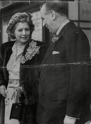 Sir Bernard Docker Wife Lady Norah Editorial Stock Photo - Stock Image ...