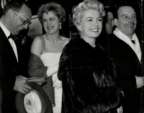Actress Yolande Donlan Film Premiere Gigi Editorial Stock Photo - Stock ...