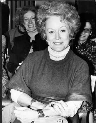 Lady Carole Delfont Wife Impresario Lord Editorial Stock Photo - Stock ...