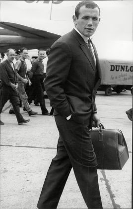 Swedish Boxer Ingemar Johansson London Airport Editorial Stock Photo ...