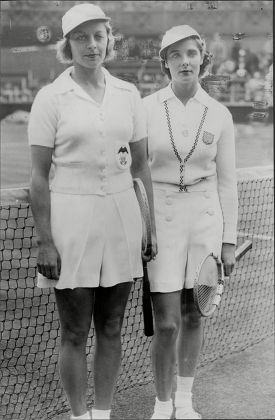 Alice Marble Fellow Tennis Player Kay Editorial Stock Photo - Stock ...
