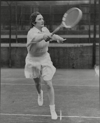 Tennis Player Helen Jacobs Melbury Club Editorial Stock Photo - Stock ...