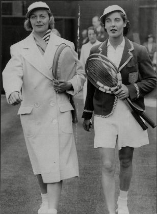 Kay Stammers Fellow Tennis Player Alice Editorial Stock Photo - Stock ...