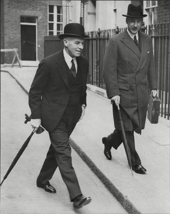 Defence Coordination Minister Lord Chatfield Left Editorial Stock Photo ...