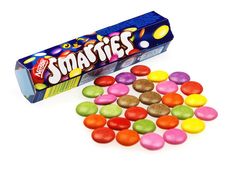 Nestle Smarties Chocolate Sweets Editorial Stock Photo - Stock Image ...
