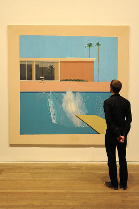 David Hockney Bigger Splash 1967 Editorial Stock Photo - Stock Image ...
