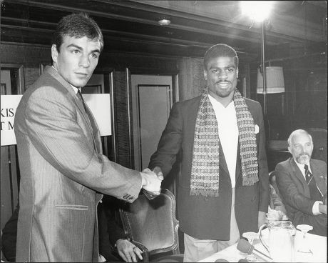 British Boxer Mark Kaylor Left Errol Editorial Stock Photo - Stock ...