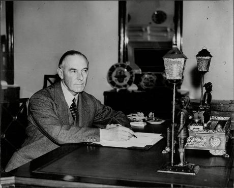 Defence Coordination Minister Lord Chatfield Baron Editorial Stock ...