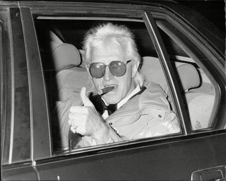 Jimmy Savile Gives Thumbsup Gesture Back Editorial Stock Photo - Stock ...