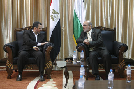 Egyptian Prime Minister Hesham Qandil Arrives Editorial Stock Photo ...