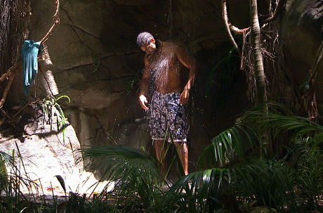 David Haye Taking Jungle Shower Editorial Stock Photo - Stock Image ...