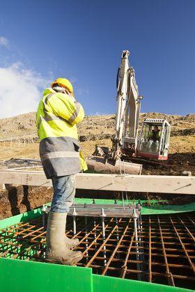 Work Starts On Initial Groundworks 3 Editorial Stock Photo - Stock ...