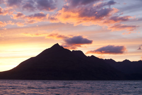 Cuillin Ridge On Isle Skye Scotland Editorial Stock Photo - Stock Image ...