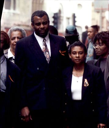 Doreen Neville Lawrence Parents Stephen Lawrence Editorial Stock Photo ...