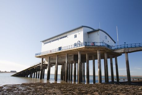 Lifeboat Station Rampside Near Barrow Funress Editorial Stock Photo ...