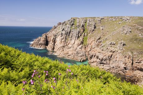 Cornish Coastal Scenery Gwennap Head Looking Editorial Stock Photo ...