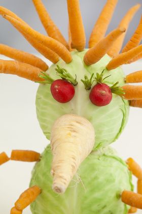 Vegetable Creations Produce Tent Rusland Vale Editorial Stock Photo ...