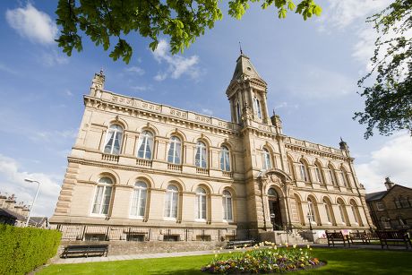 Victoria Hall Near Salts Mill Saltaire Editorial Stock Photo - Stock ...