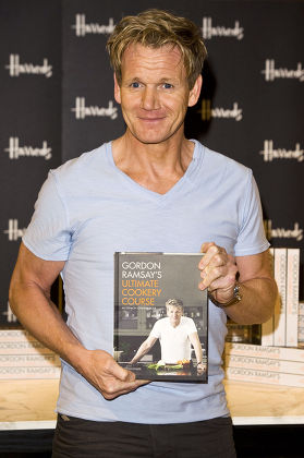Gordon Ramsay 'Gordon Ramsay's Ultimate Cookery Course' book signing at ...