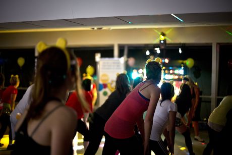 Women Doing Zumba Keep Fit Exercise Editorial Stock Photo - Stock Image ...