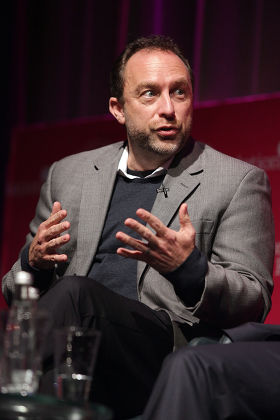 Wikipedia Founder Jimmy Wales Editorial Stock Photo - Stock Image ...