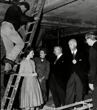 Lord Mayor Visits Site Mermaid Theatre Editorial Stock Photo - Stock ...