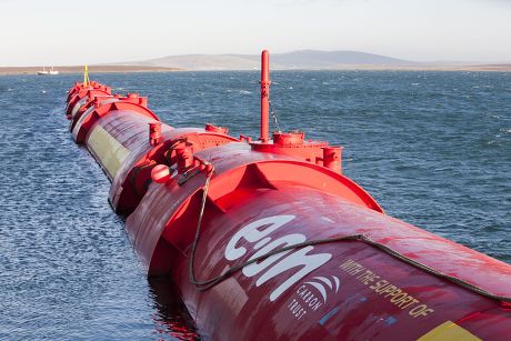 Pelamis P2 Wave Energy Generator On Editorial Stock Photo - Stock Image ...
