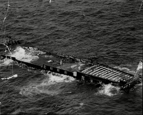Aerial View Hms Implacable Refusing Sink Editorial Stock Photo - Stock ...
