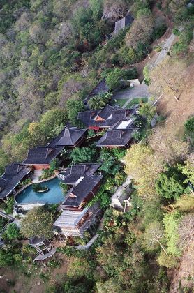 Aerial View David Bowies House Mustique Editorial Stock Photo - Stock ...