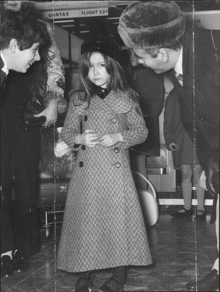 Warren Mitchell Actor Daughter Anna Mitchell Editorial Stock Photo ...