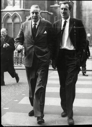 Journalists Brendan Mulholland Reginald Foster Who Editorial Stock ...