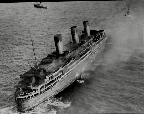 Ss Latlantique Owned By Compagnie De Editorial Stock Photo - Stock ...