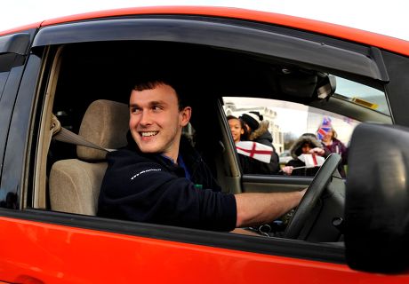 Mike Perham Arrives Back Raf Museum Editorial Stock Photo - Stock Image ...