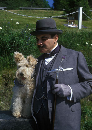 'Poirot - Dumb Witness' TV Programme. - 1996 Stock Pictures, Editorial ...