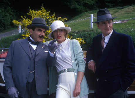David Suchet Hercule Poirot Kate Buffery Editorial Stock Photo - Stock ...