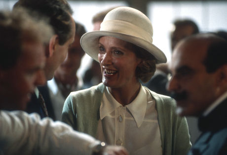 'Poirot - Dumb Witness' TV Programme. - 1996 Stock Pictures, Editorial ...