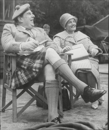 Actor Robert Morley Actress Constance Cummings Editorial Stock Photo ...