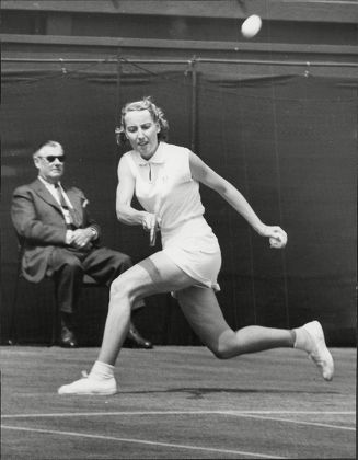 Angela Mortimer Tennis Player Editorial Stock Photo - Stock Image ...
