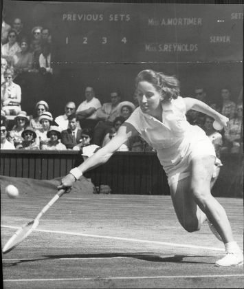 Angela Mortimer Tennis Players Editorial Stock Photo - Stock Image ...