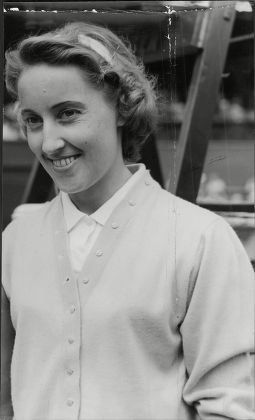 Angela Mortimer Tennis Player Editorial Stock Photo - Stock Image ...