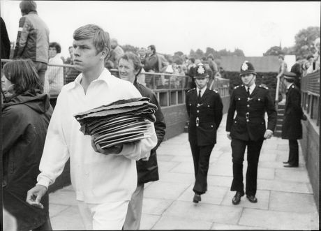 English Tennis Player Buster Mottram Police Editorial Stock Photo ...