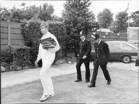 English Tennis Player Buster Mottram Police Editorial Stock Photo ...