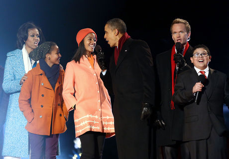 Michelle Obama Sasha Obama Malia Obama Editorial Stock Photo - Stock ...