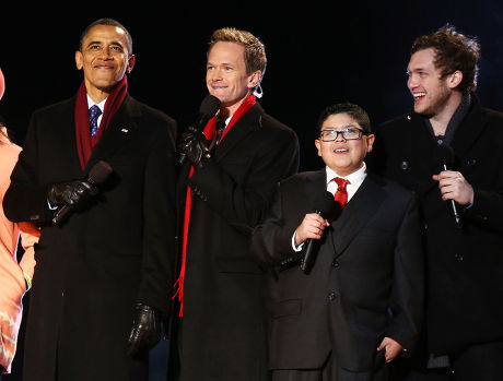 Barack Obama Neil Patrick Harris Rico Editorial Stock Photo - Stock ...