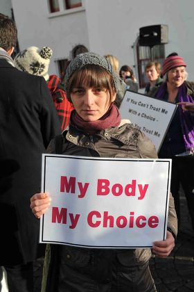 __COUNT__ Pro-Choice demonstration in Galway, Ireland - 01 Dec 2012 ...
