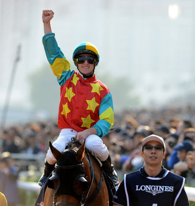 Ambitious Dragon Zac Purton Win Longines Editorial Stock Photo - Stock ...